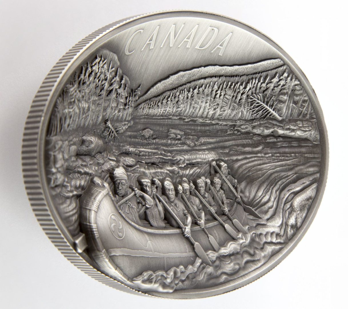 Royal Canadian Mint Issues Coin Honouring Voyageurs - Water Canada